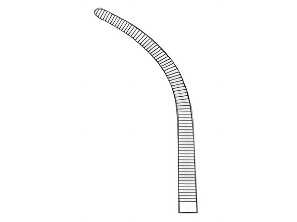 OVERHOLT-GEISSENDORFER CLAMP CURVED 21CM | karaoglucerrahi.com.tr