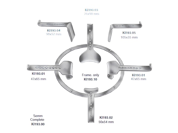 SEMM AUTOMATIC CIRCLE RETRACTOR SET | karaoglucerrahi.com.tr