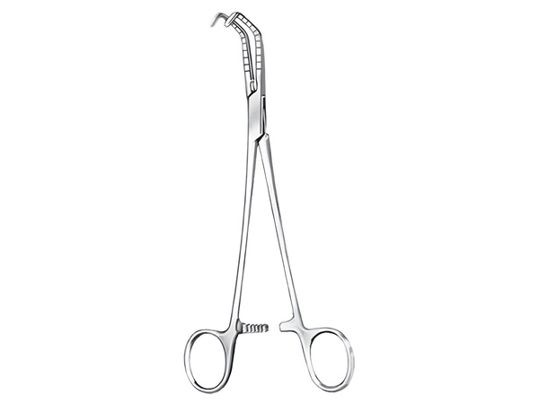 ATRAUMATIC DE BAKEY-BECK CURVED CLAMP 45MM 21CM | karaoglucerrahi.com.tr